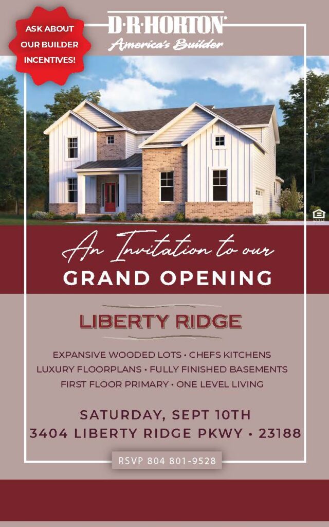 D.R. Horton Grand Opening At Liberty Ridge - Liberty Ridge